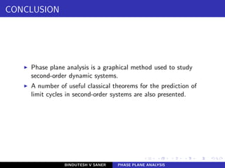 Phase plane analysis (nonlinear stability analysis) | PDF