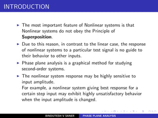 Phase plane analysis (nonlinear stability analysis) | PDF