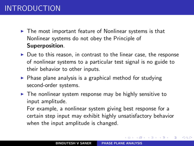 Phase plane analysis (nonlinear stability analysis) | PDF | Physics | Science