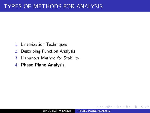 Phase plane analysis (nonlinear stability analysis) | PDF | Physics | Science