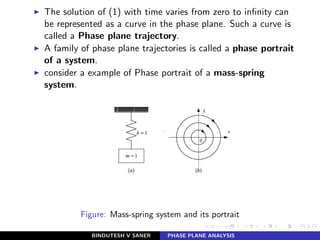 Phase plane analysis (nonlinear stability analysis) | PDF