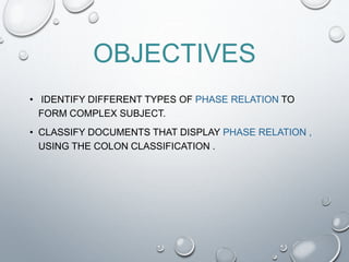 Phase relation | PPTX