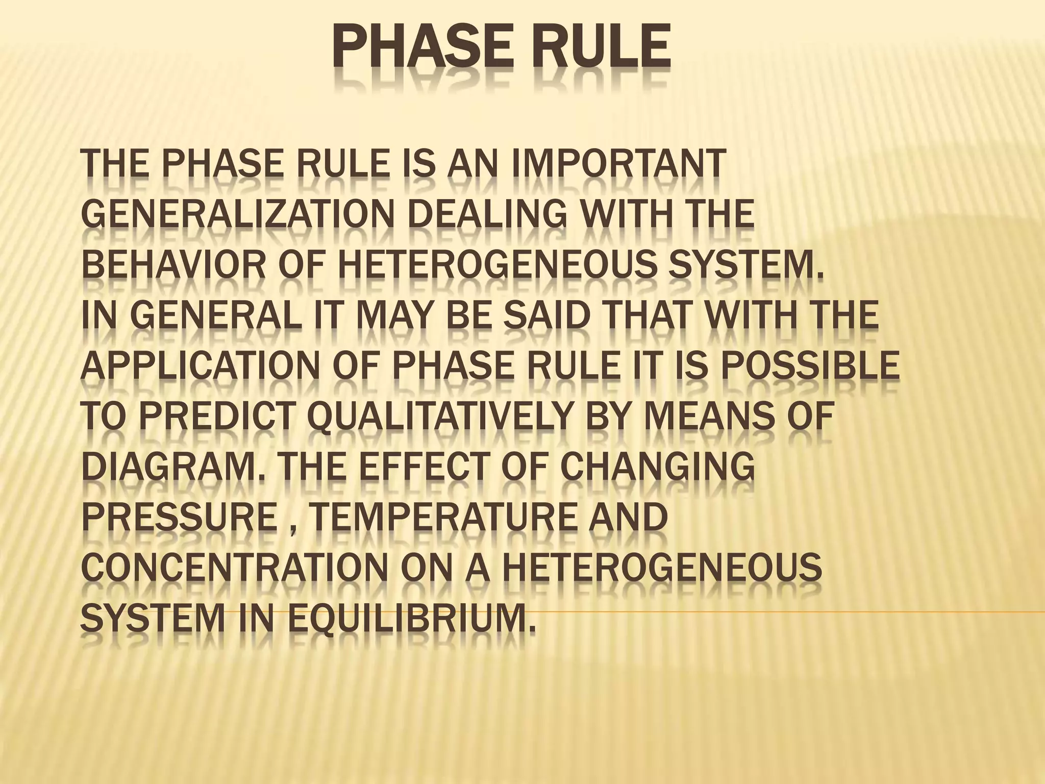 Phase rule | PPTX