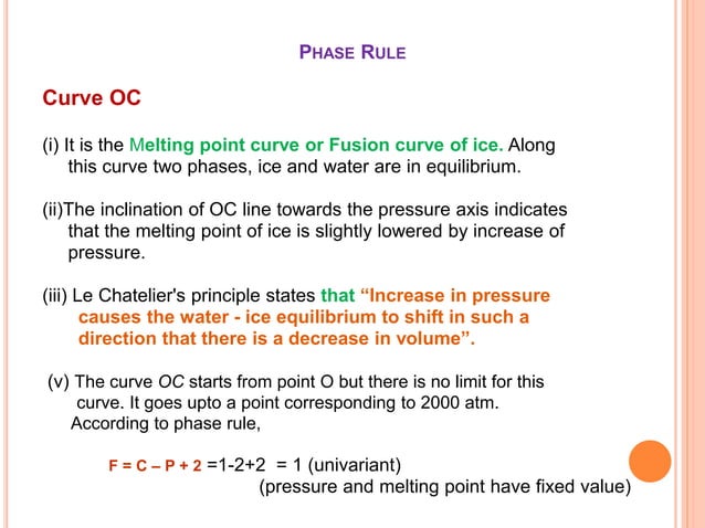 Phase Rule.ppt | Chemistry | Science