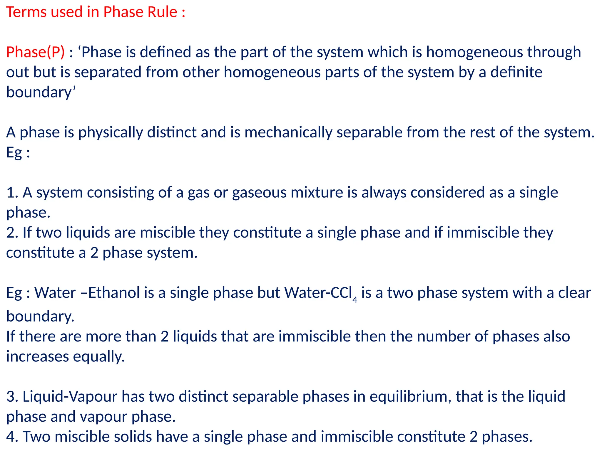 Principle and explanation of Phase rule.pptx