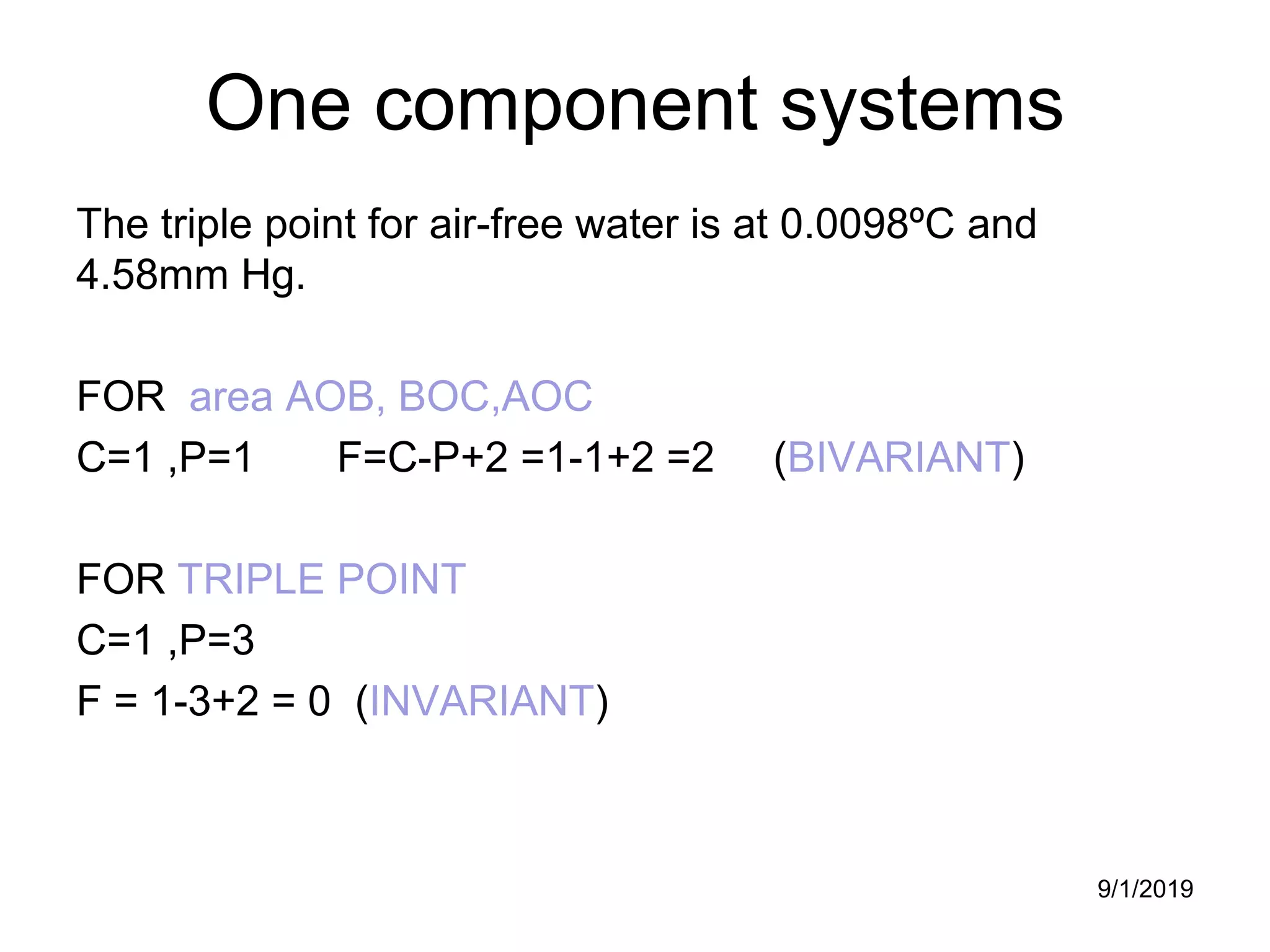 Phase rule -btech (chemistry) | PPTX