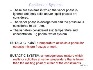 Phase rule -btech (chemistry) | PPTX