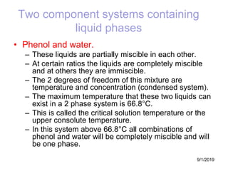 Phase rule -btech (chemistry) | PPTX