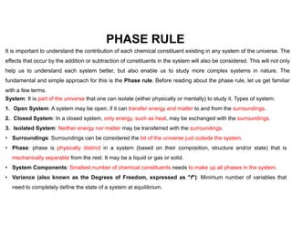 Phase rule_Diagram.pdfsfsfsfsgfsgsgfsgfs | PDF | Chemistry | Science