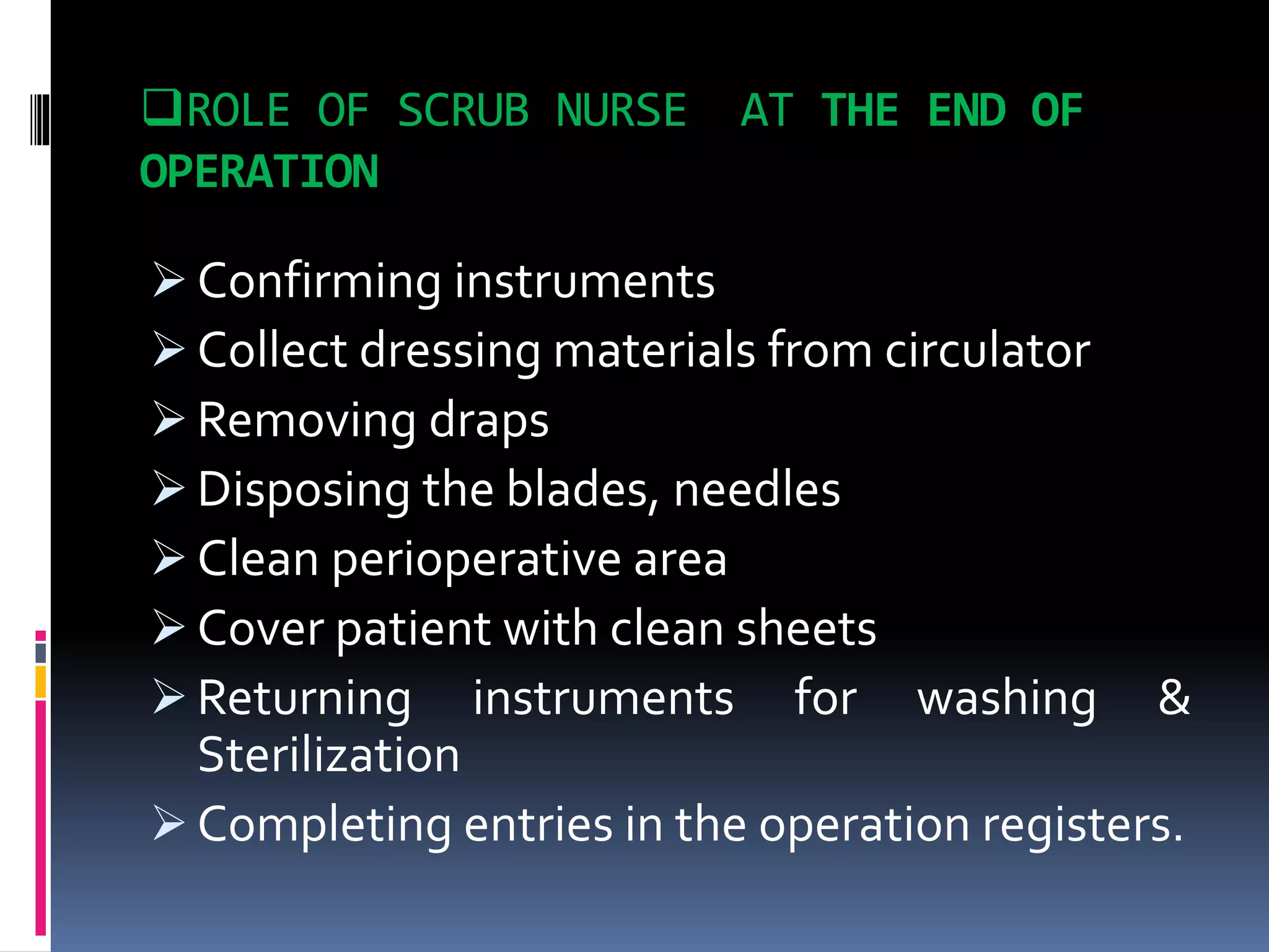 meeting the need of perioprative patient | PPTX