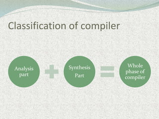 Phases of-compiler | PPTX | Programming Languages | Computing