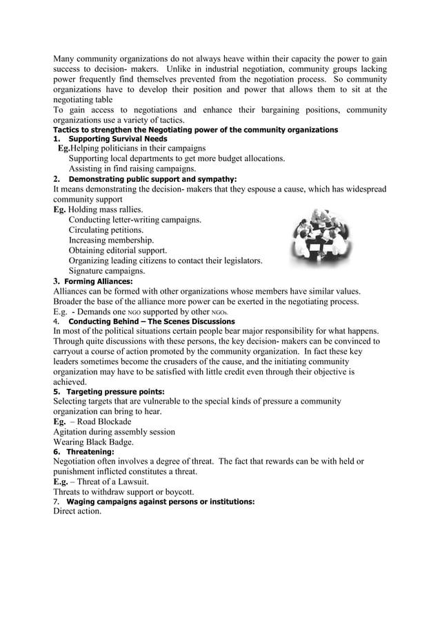 Phases and Methods of Community Organization | PDF | Education