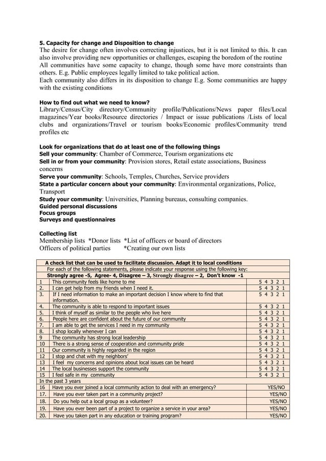 Phases and Methods of Community Organization | PDF | Education