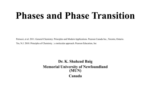Phases and phase transitions, 12(3) | PPTX