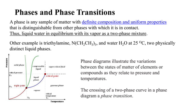 Phases and phase transitions, 12(3) | PPTX