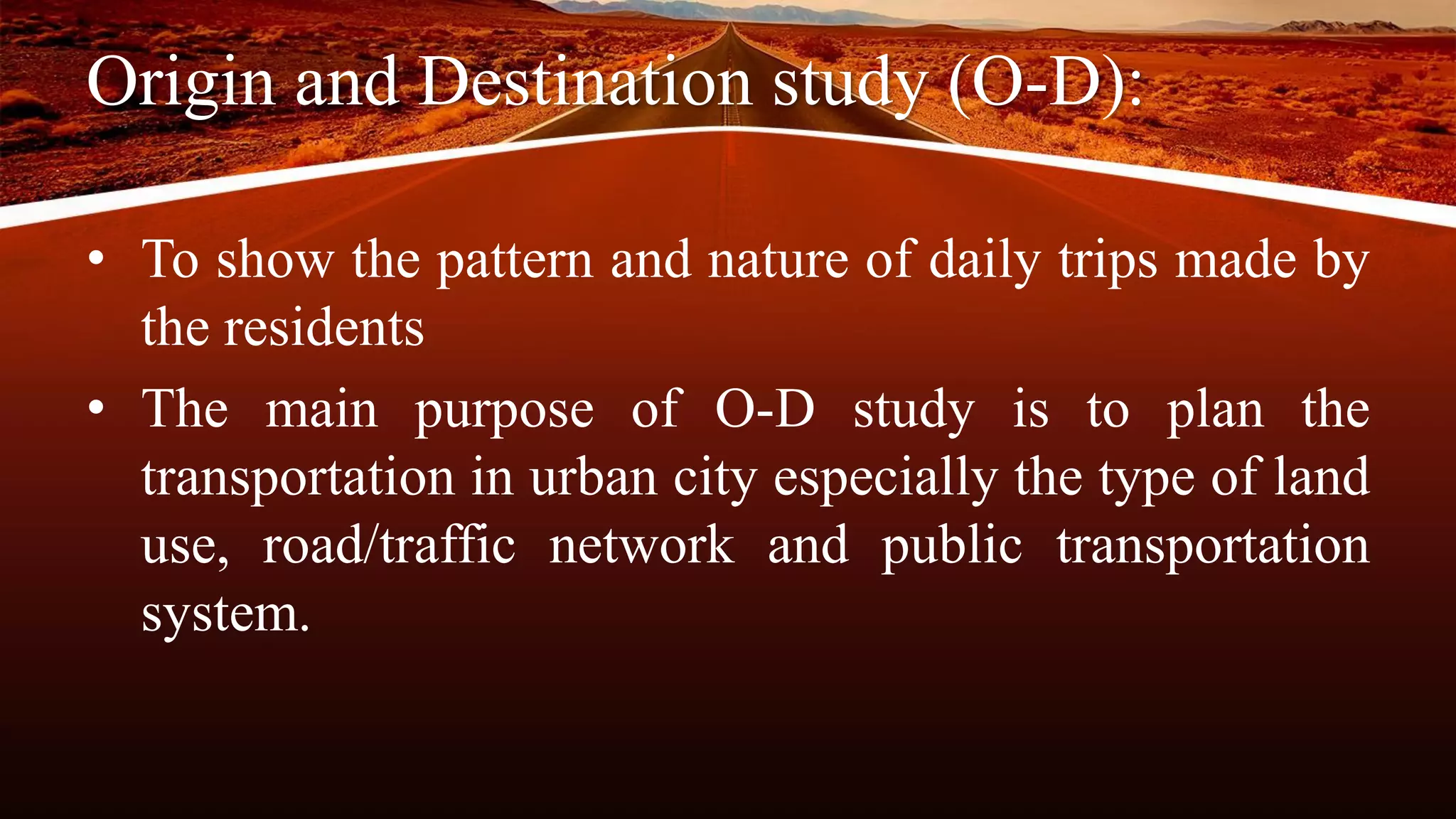 Phases and principles of transportation planning | PDF