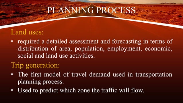 Phases and principles of transportation planning | PDF | Logistics and ...