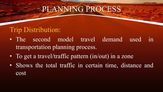 Phases and principles of transportation planning | PDF