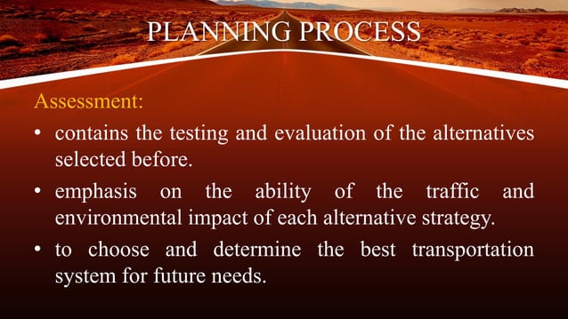 Phases and principles of transportation planning | PDF | Logistics and ...