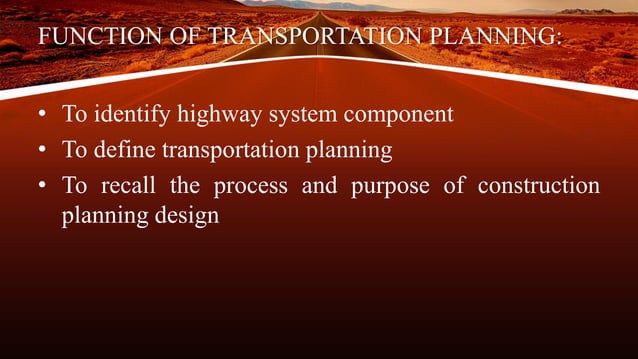 Phases and principles of transportation planning | PDF | Logistics and Transportation Industry ...