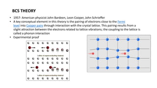 superconductors | PPTX