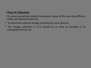 Phases of clinical trials | PPT