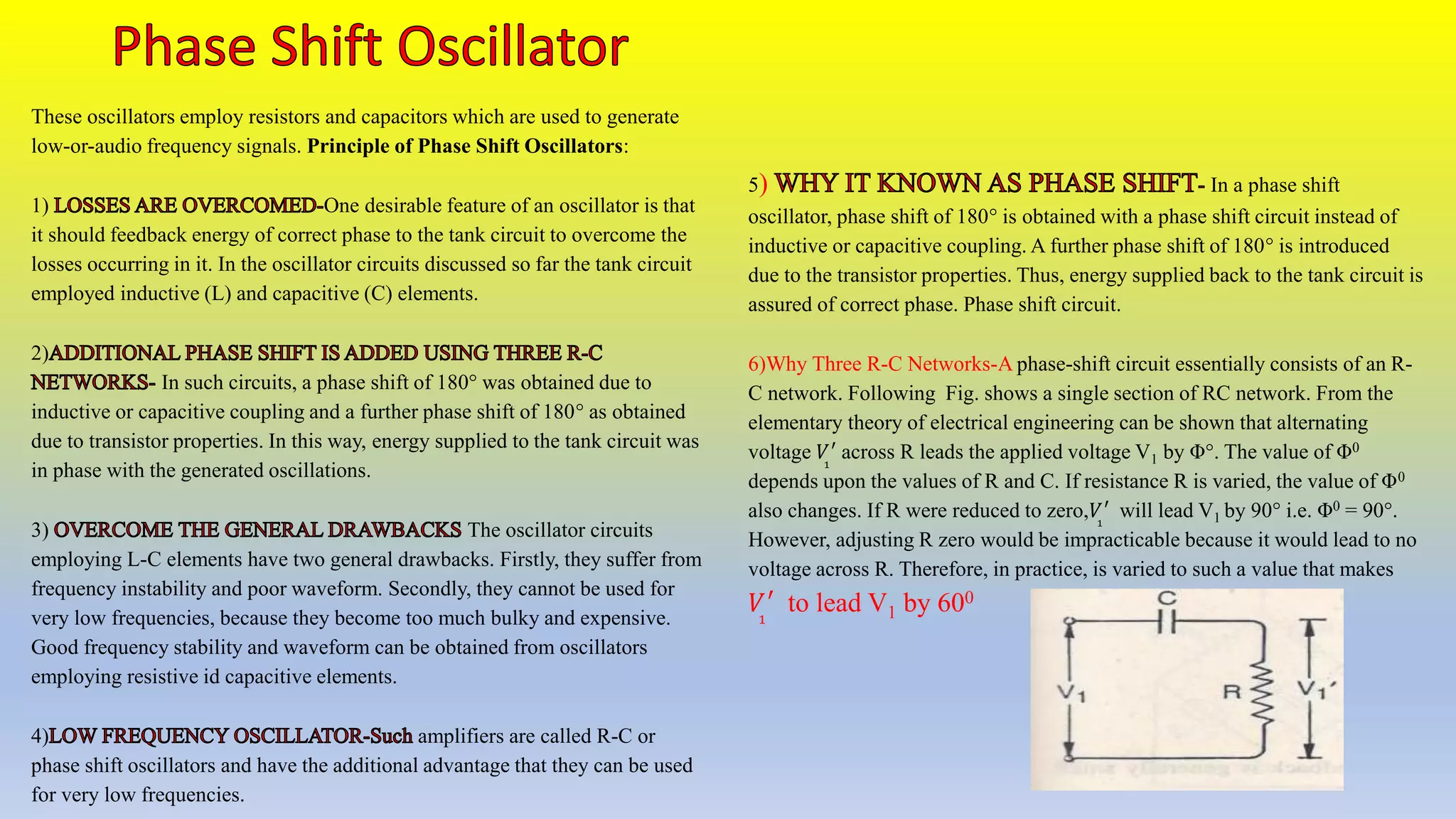 Phase Shift, Collpitt's and Crystal oscillators.pptx