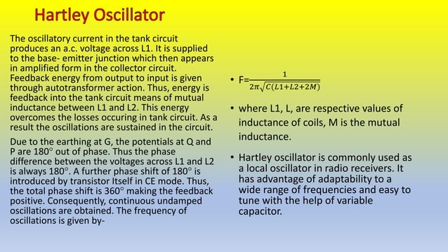 Phase Shift, Collpitt's and Crystal oscillators.pptx