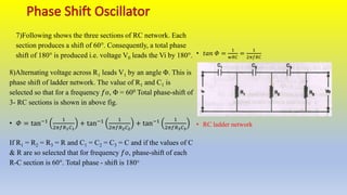 Phase Shift, Collpitt's and Crystal oscillators.pptx