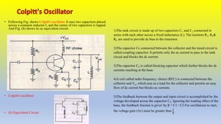 Phase Shift, Collpitt's and Crystal oscillators.pptx