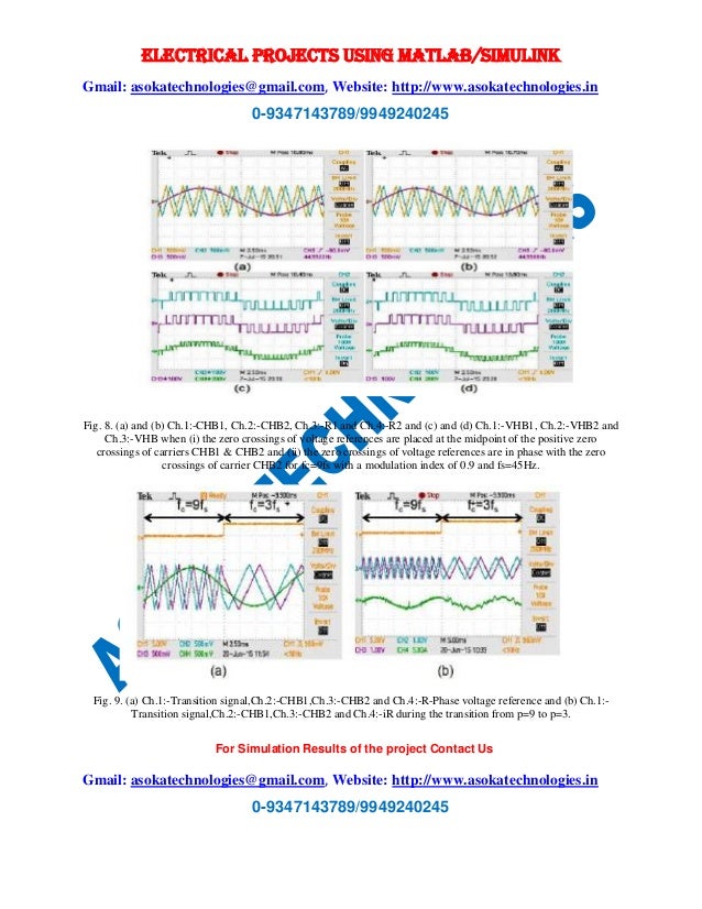 Phase Shifted Carrier Based Synchronized Sinusoidal Pwm Techniques For Cascaded H Bridge Multi 