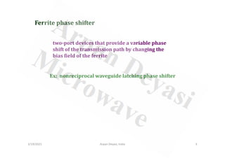 Microwave Phase shifter | PDF