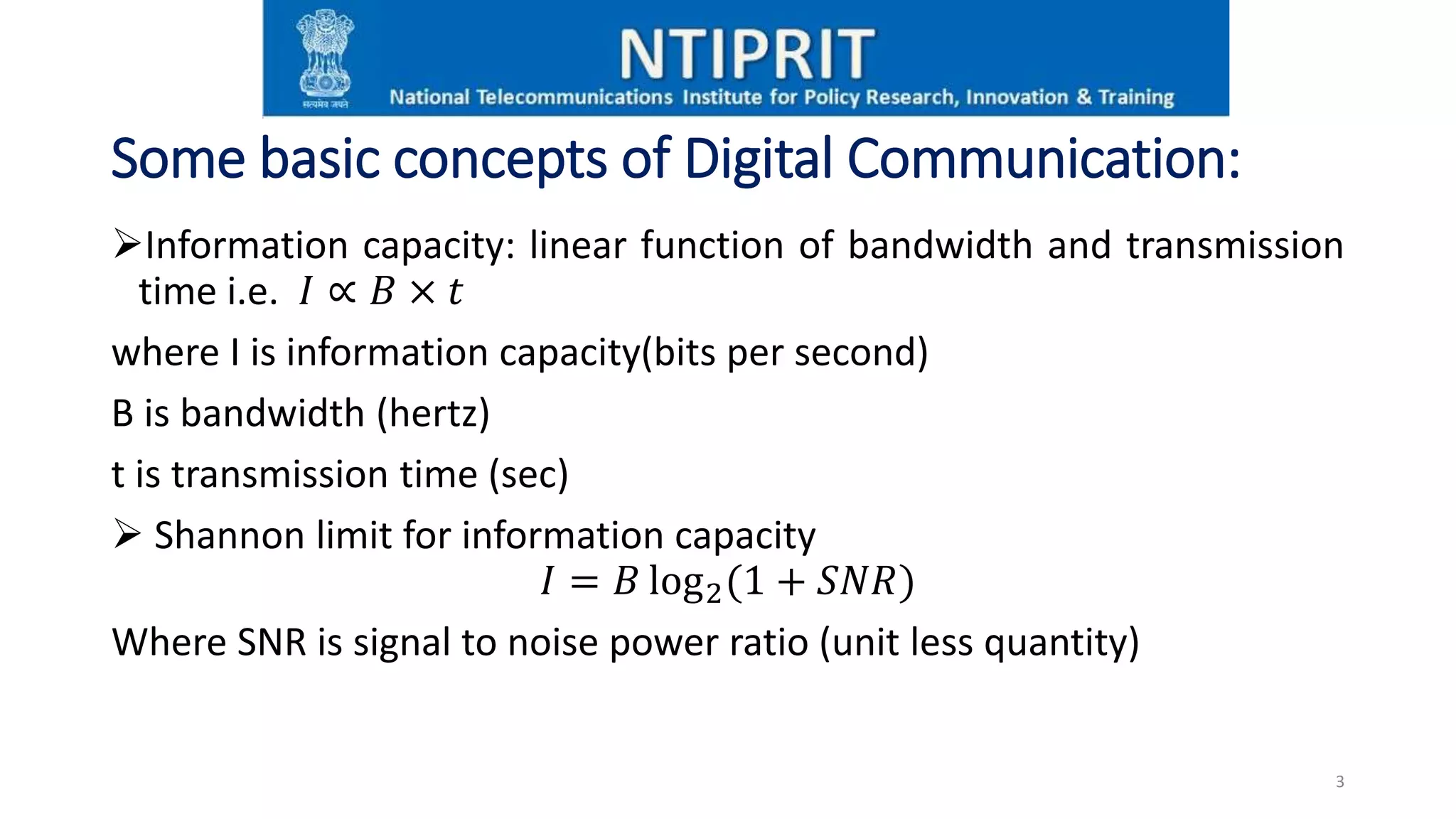 Phase Shift Keying & π/4 -Quadrature Phase Shift Keying | PPTX