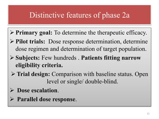 Phases in clinical trial | PPTX