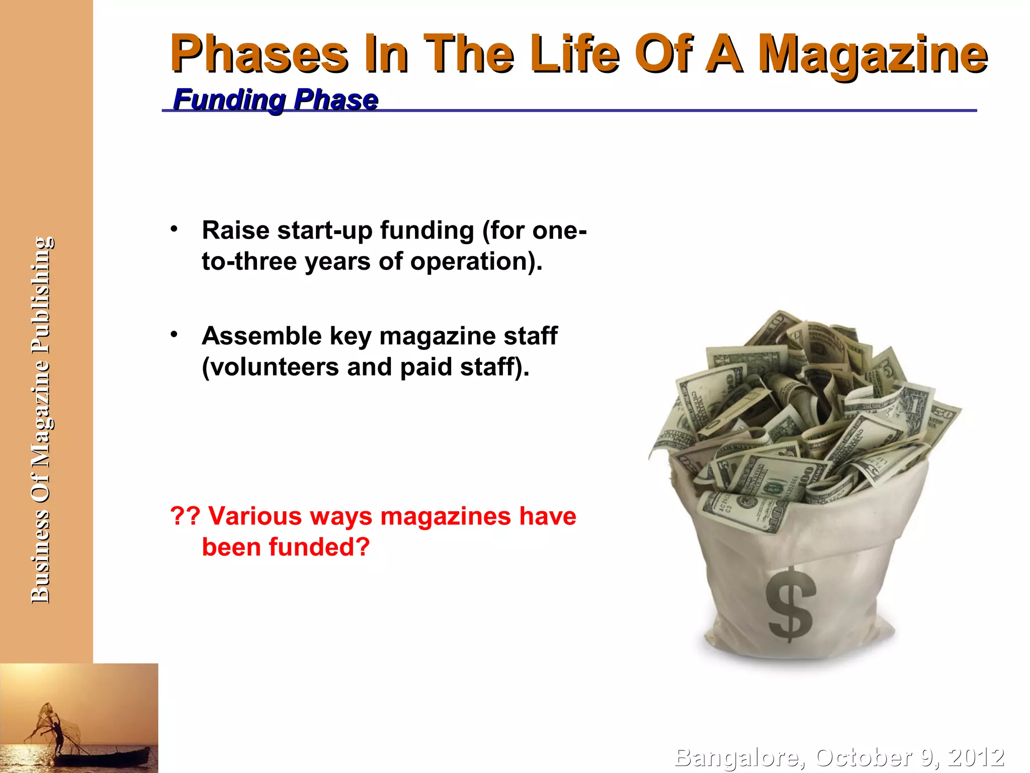 Phases in the life of a magazine | PPT