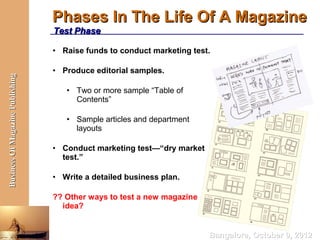 Phases in the life of a magazine | PPT