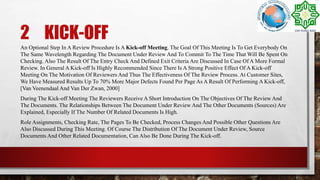 Phases of a formal review | PPT