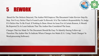 Phases of a formal review | PPT