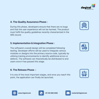 Phases of Application Development Life Cycle | PDF