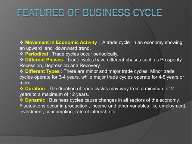 Phases of business cycle | PPTX
