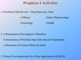 A presentation on different phases of Clinical Trials, Investigational ...