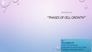 Phases Of Cell Growth powerpoint presentation | PPT