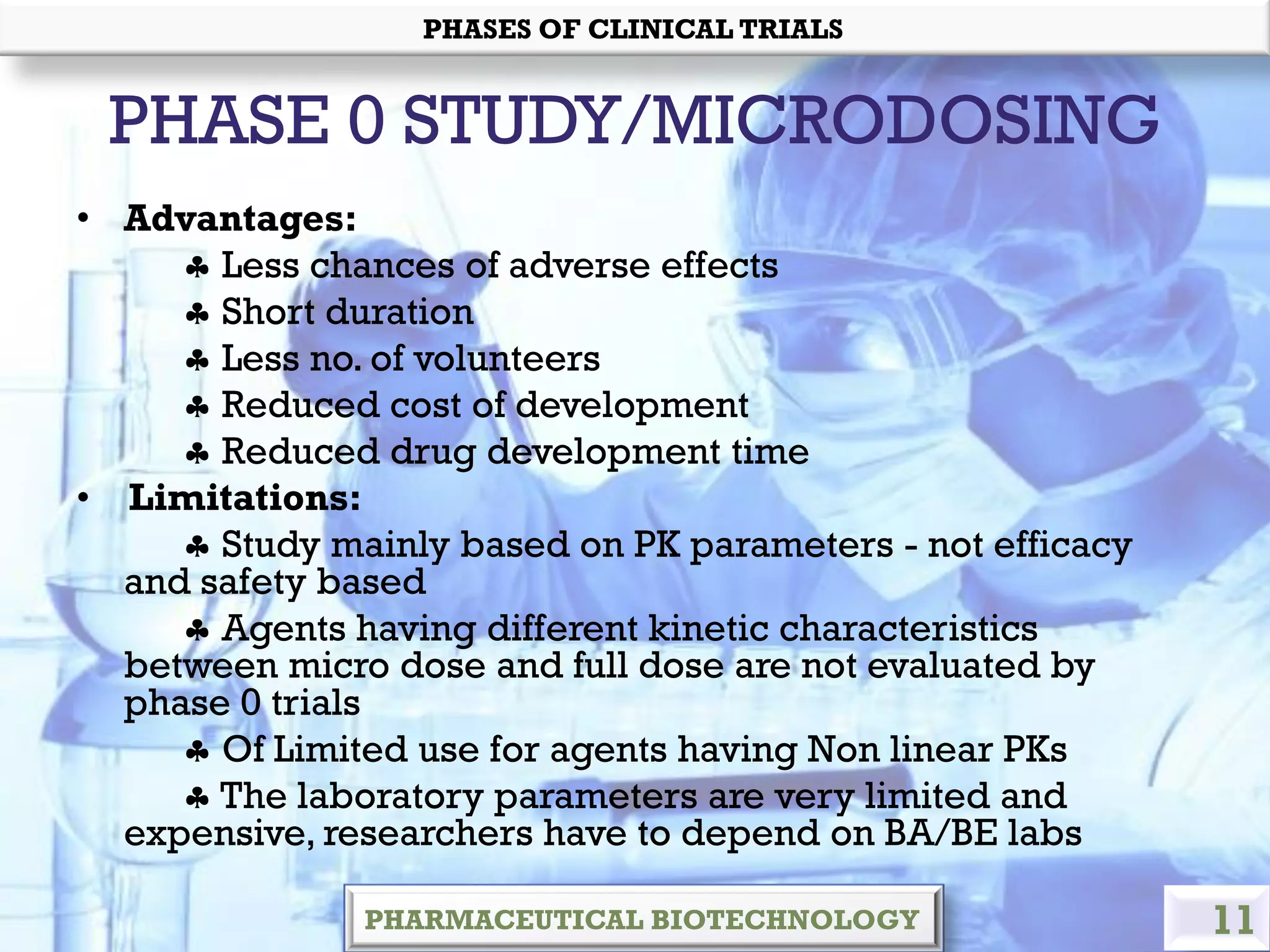 Phases of clinical trials | PDF