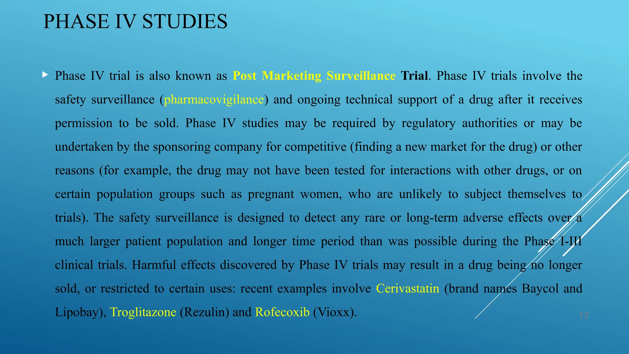 Phases of clinical trials.pptx Drug discovery | PPTX