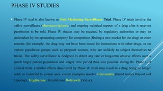 Phases of clinical trials.pptx Drug discovery | PPT