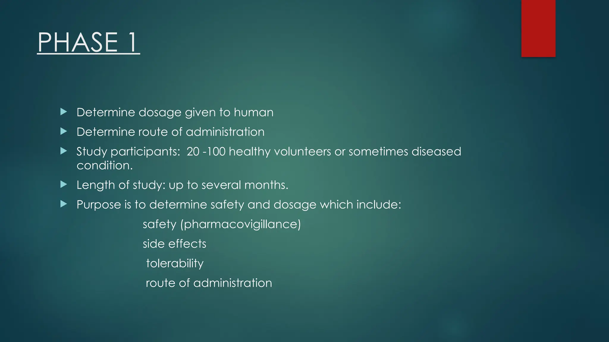 Phases of clinical trials.pptx pharmacy practice | PPT