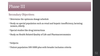 Phases of Clinical Trials by Dr Revathi K | PPTX