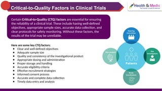 Phases of Clinical Trials | Khushbu Singh | Health & Medic - CEO | PPTX