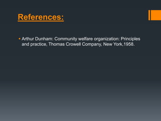 Phases of community organisation | PPTX