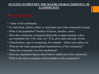 Phases of community organisation | PPTX